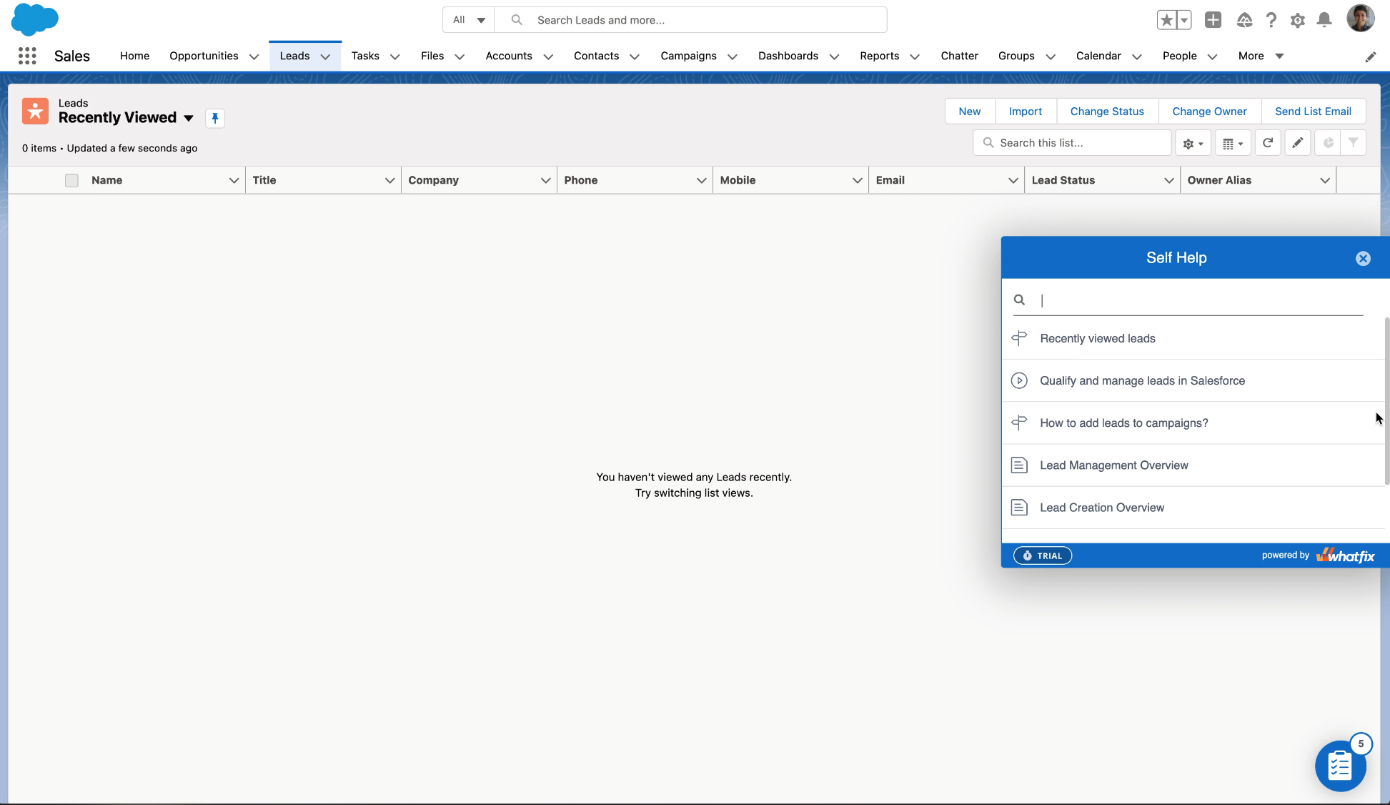 Digital Adoption Platform for Salesforce - Whatfix