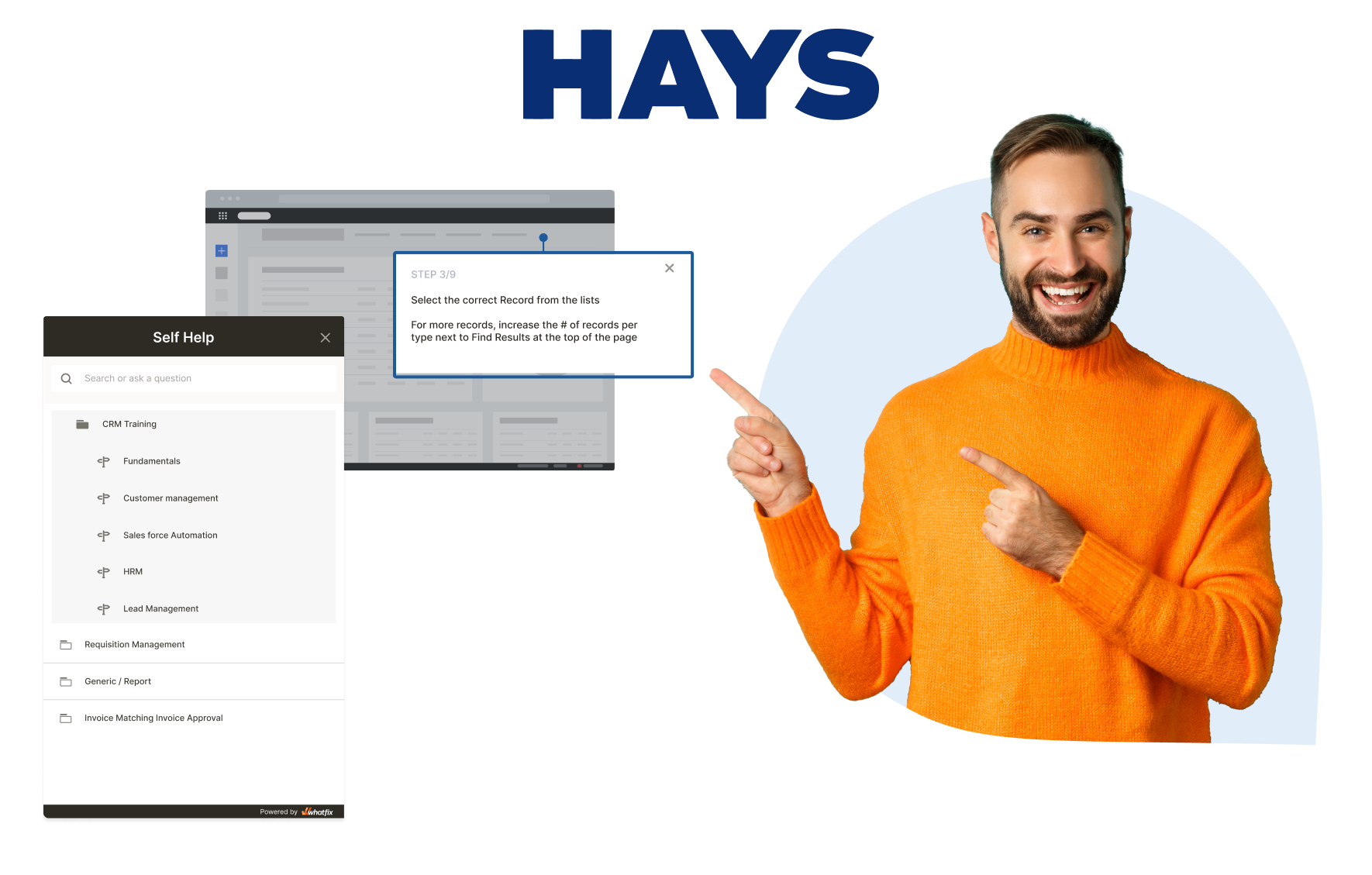 Hays Enhances CRM Adoption & Employee Engagement with Whatfix - Case Study